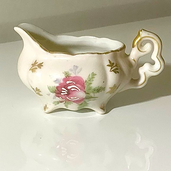 Lefton | Kitchen | Vintage Lefton China Miniature Rose Creamer With ...